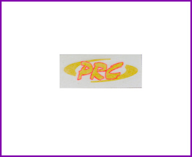 Tiny PRC Decal (Yellow) - Phantom Racing Chassis