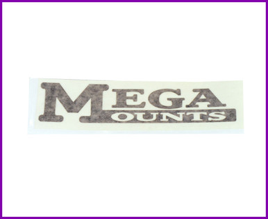 Mega Mount Decal (Black) - Phantom Racing Chassis