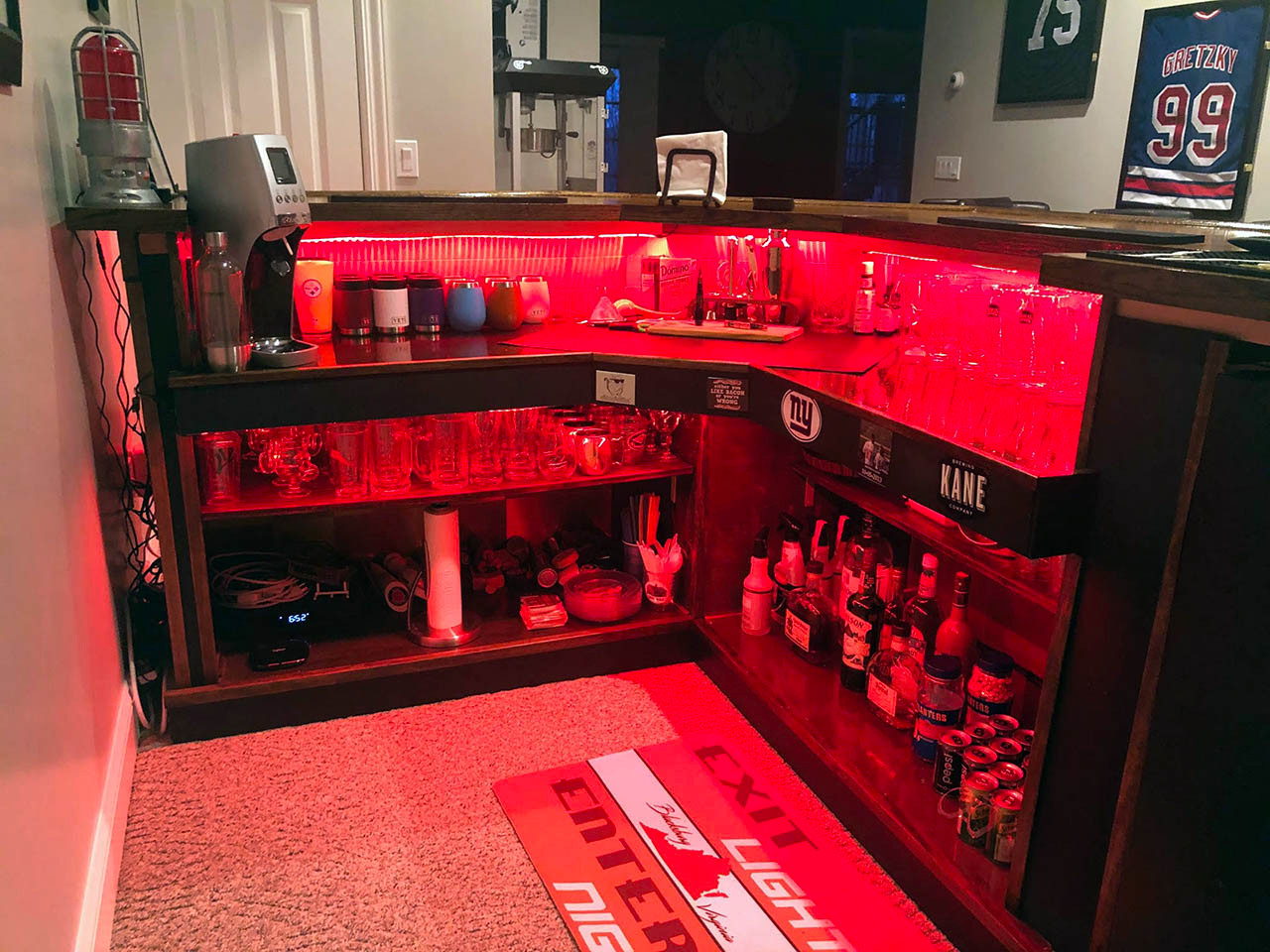 Under Bar Lighting - LiquorShelves.com