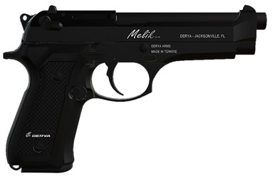 Derya Firearms Melik 9mm Pistol with 4.9-inch Barrel, Black Finish ...