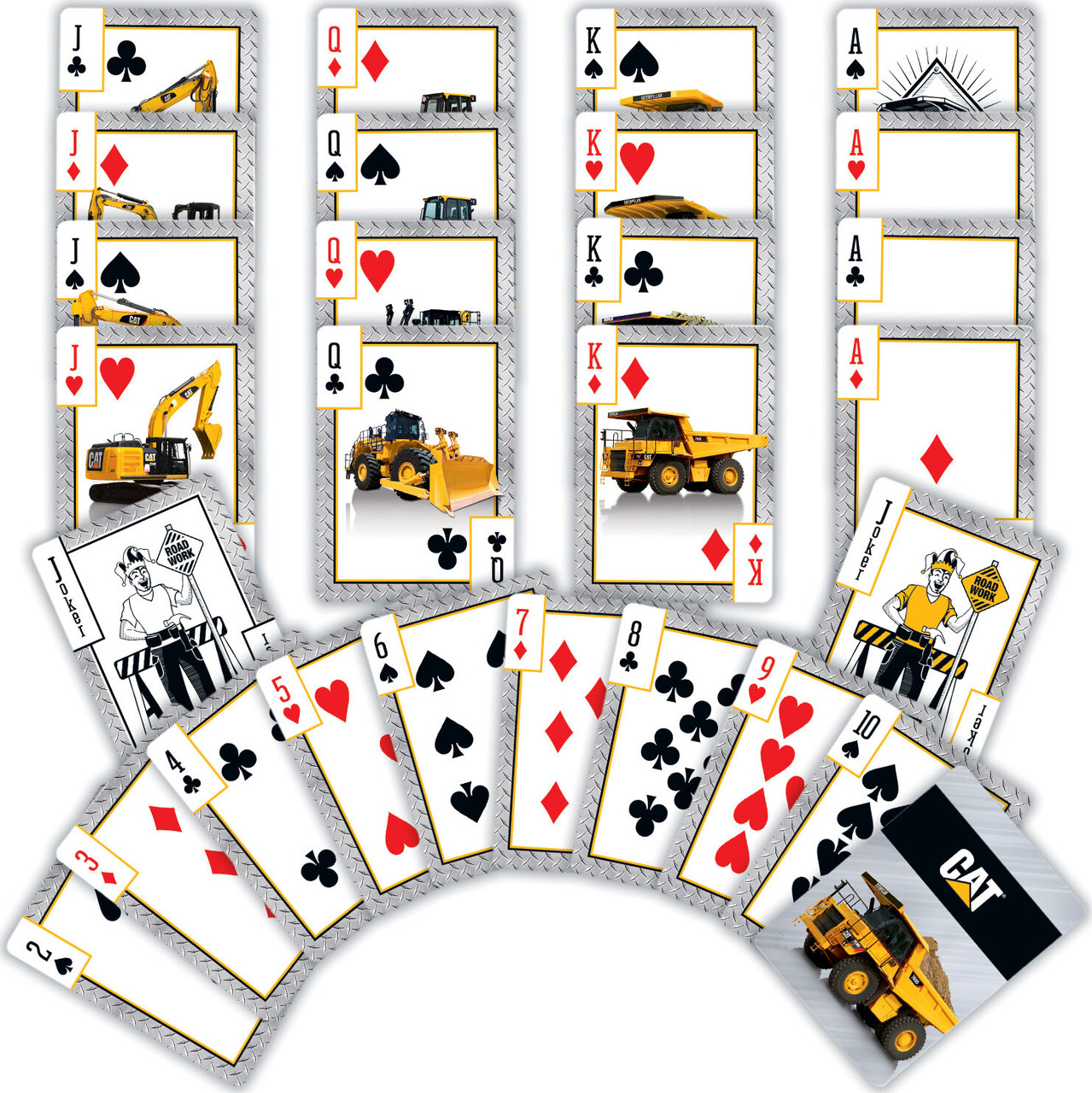 Playing Cards - Caterpillar - PlayMatters Toys