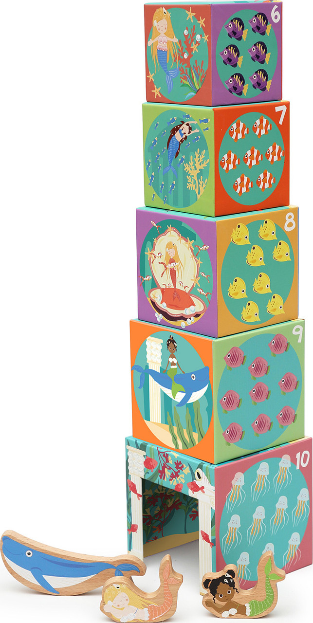 Ocean Stacking Tower - PlayMatters Toys
