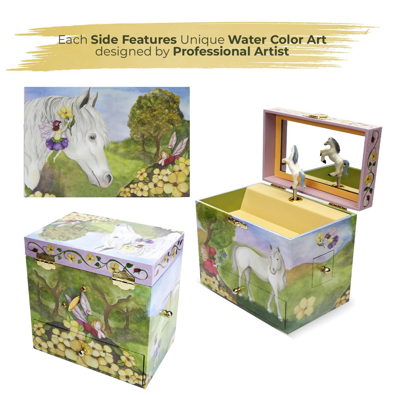 Horse Fairy Music Box - PlayMatters Toys