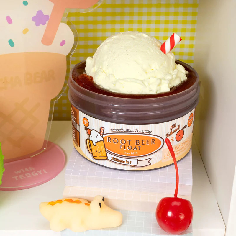 Root Beer Float Slime - PlayMatters Toys