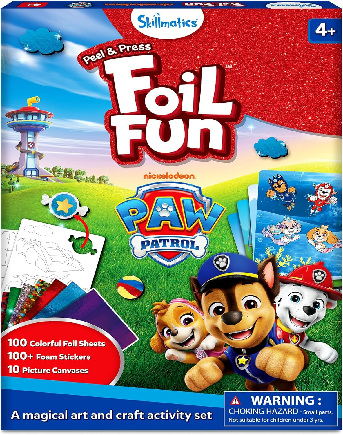 Paw Patrol Foil Fun - PlayMatters Toys