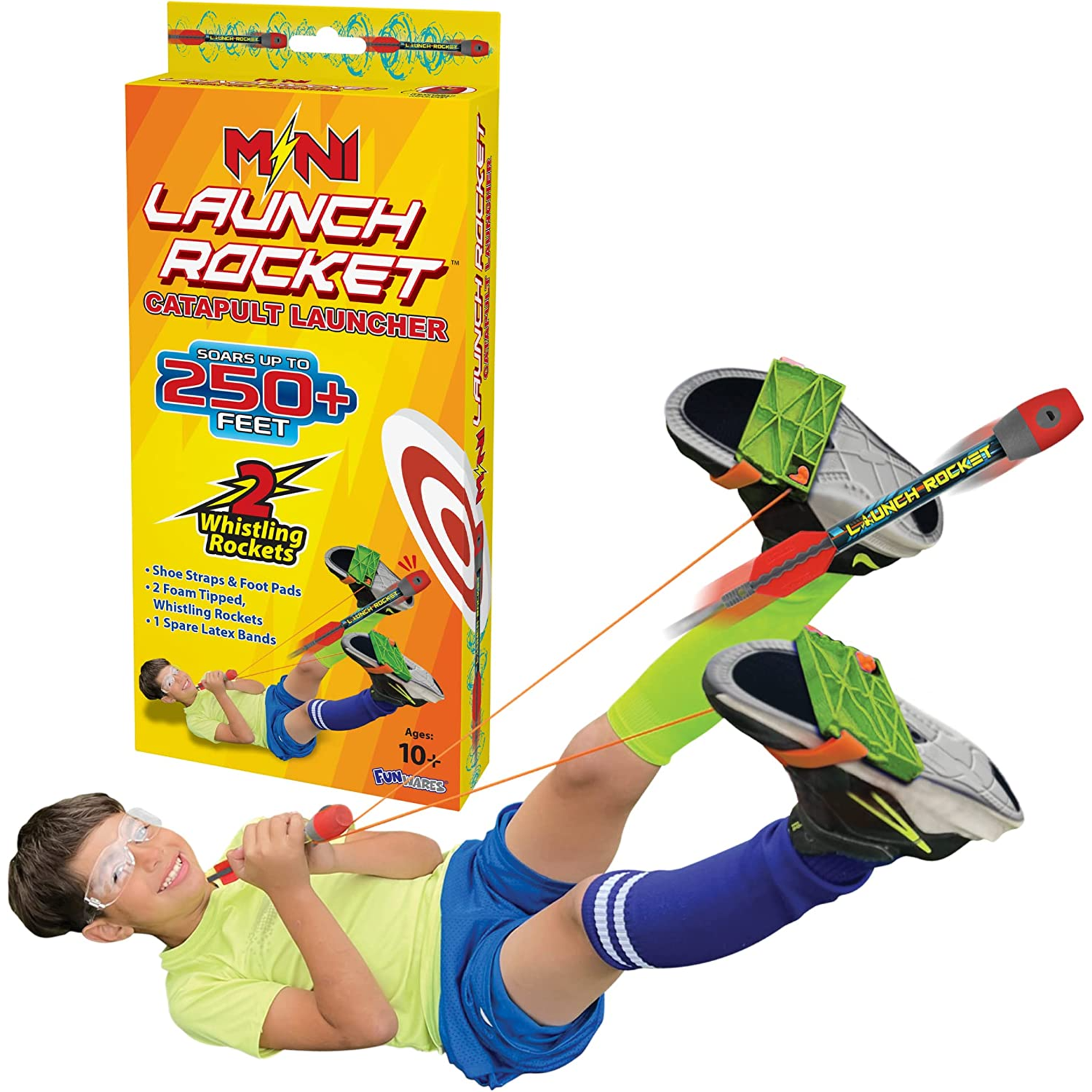 Mini Launch Rocket With Extra Rockets - PlayMatters Toys