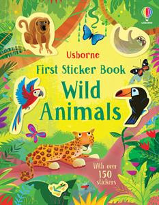 First Sticker Book, Wild Animals - PlayMatters Toys