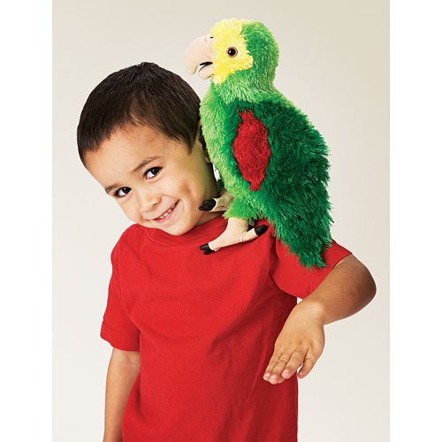 Parrot, Amazon Hand Puppet - PlayMatters Toys