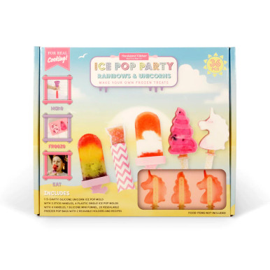 Ice Pop Party: Rainbows & Unicorns Popsicle Set - PlayMatters Toys