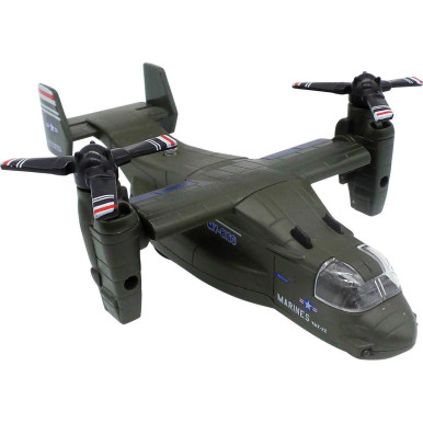 V-22 Osprey Pullback With Lights And Sound - PlayMatters Toys