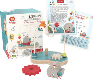 Wilma Whale Bead Maze - PlayMatters Toys