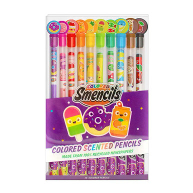 Colored Smencils Pencils 10 Pack - PlayMatters Toys