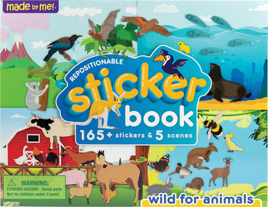 Animals Sticker Book - PlayMatters Toys
