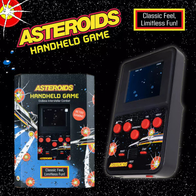 Asteroids Color Handheld Arcade - PlayMatters Toys