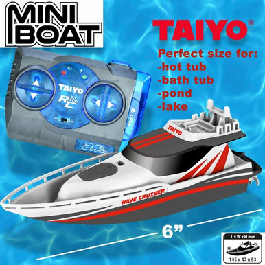 Mini Rc Boat - Wave Cruiser - PlayMatters Toys