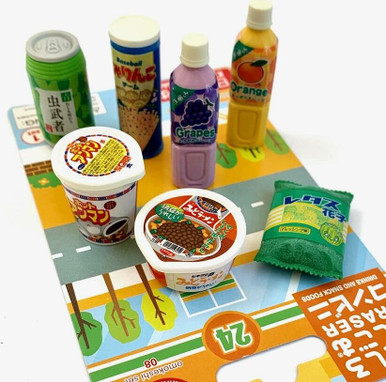 Iwako Snack & Drink Erasers - PlayMatters Toys