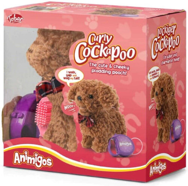 Animated Curly Cockapoo - PlayMatters Toys