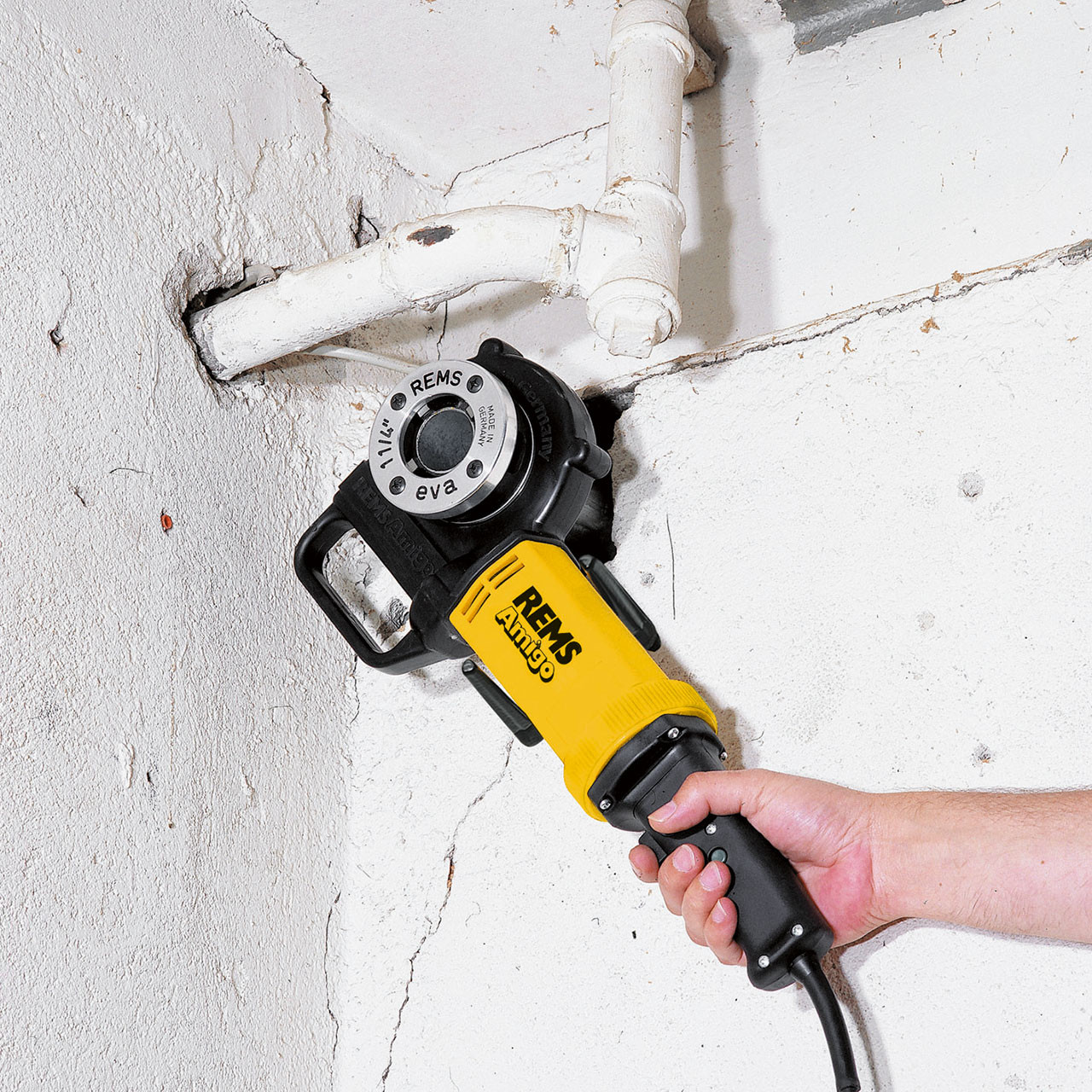 REMS 530024 - Amigo Hand Threader Set (1/2"-1") - REMS Tools USA (Teal ...