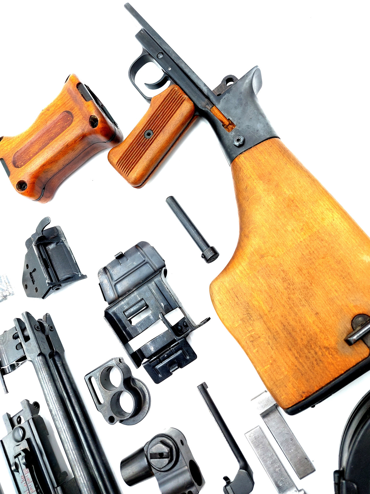 Polish Radom RPD 7.62x39 Light Machine Gun Parts Kit w/ 100rd Drum