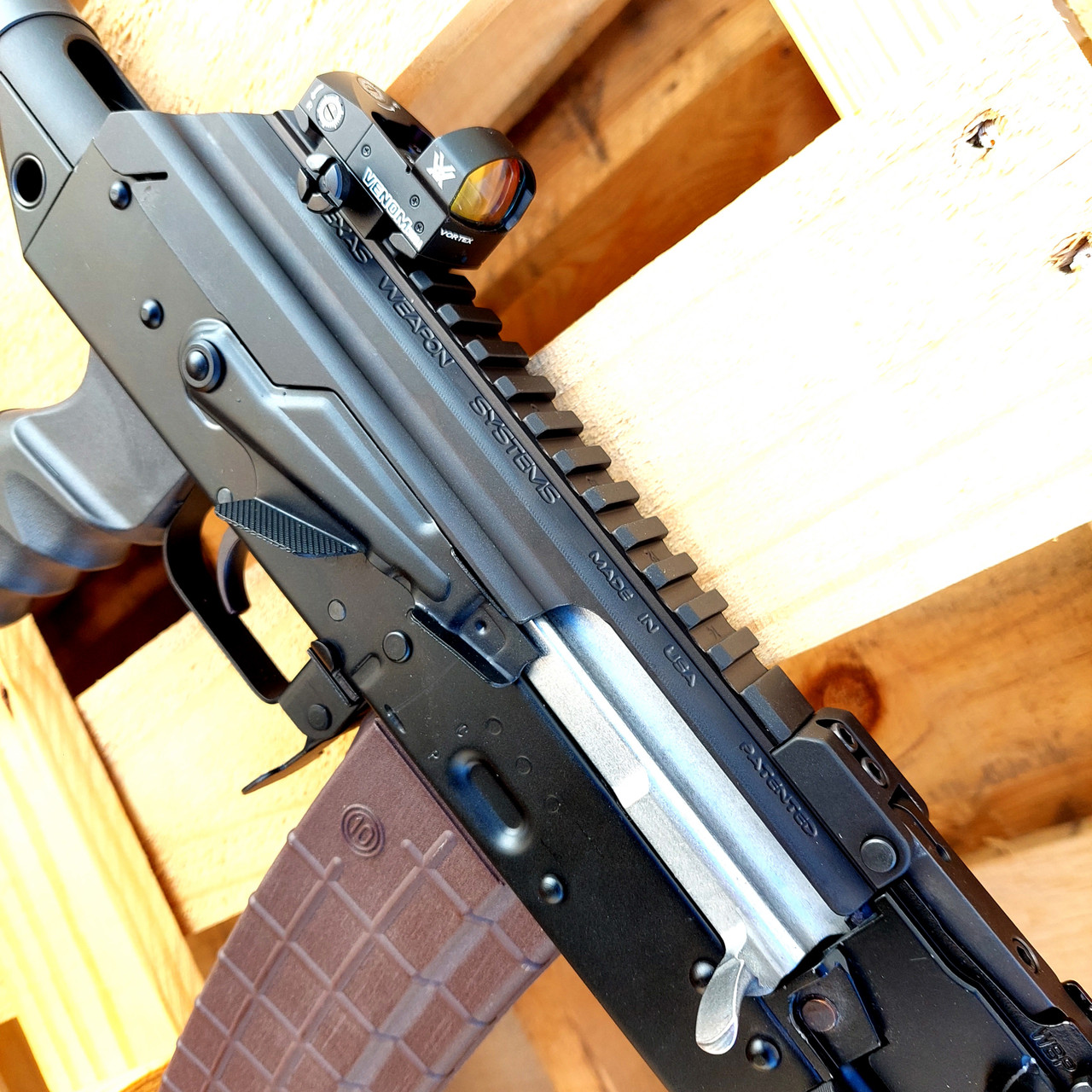 TWS- GEN3 Dog Leg Railed Dust Cover -AKM, AK47 &AK74