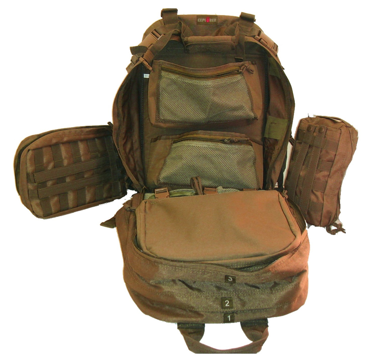 Explorer M2 Everyday Deluxe Carry Huge Military Corpsman Medic Hospital ...