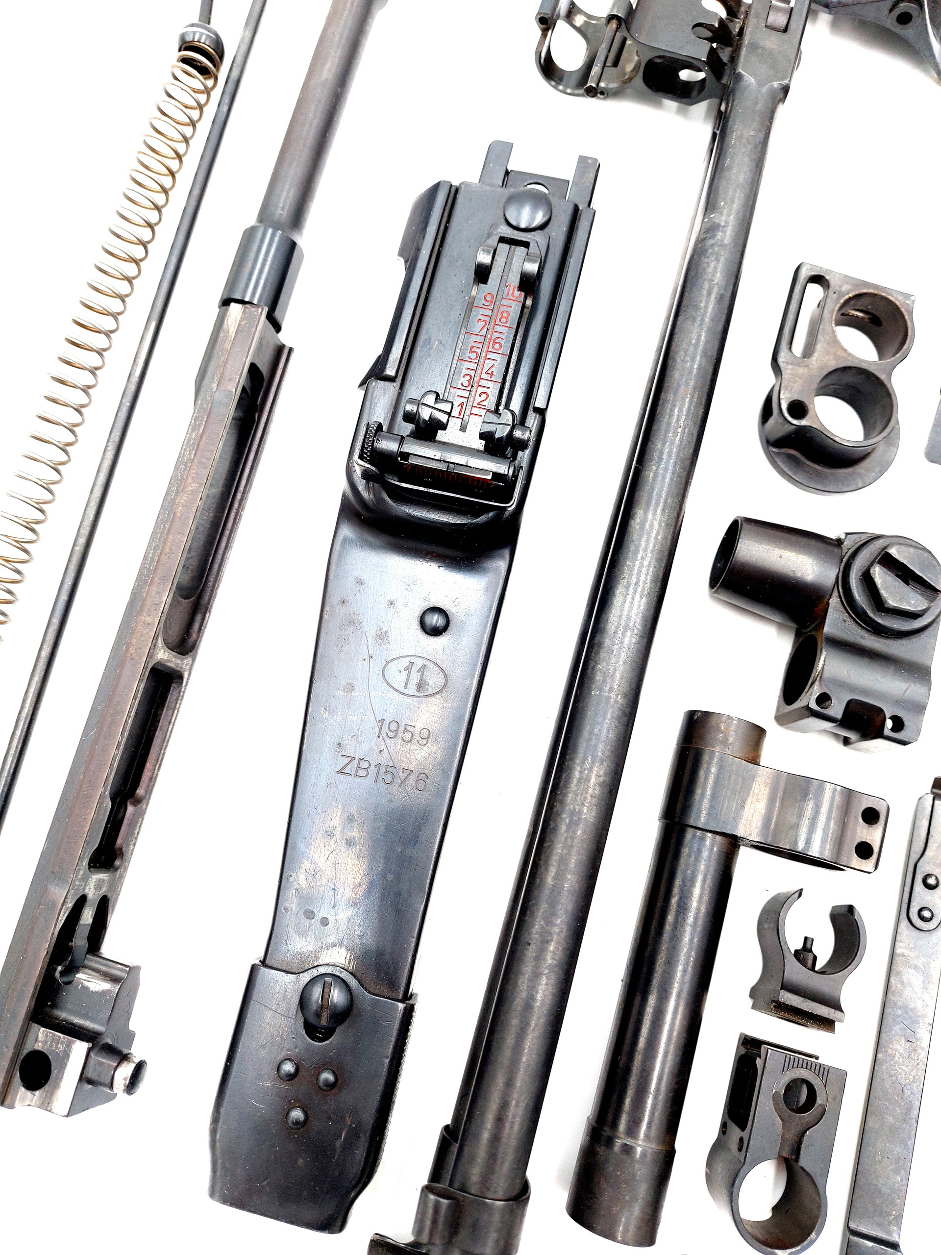 Polish Radom RPD 7.62x39 Light Machine Gun Parts Kit w/ 100rd Drum