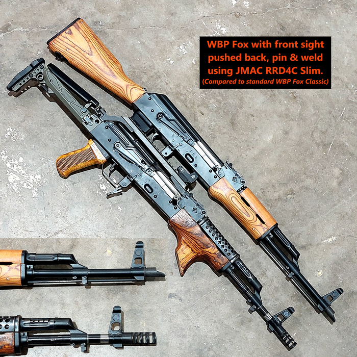 Service: Front End Pin & Weld Conversion for Assembled Rifle