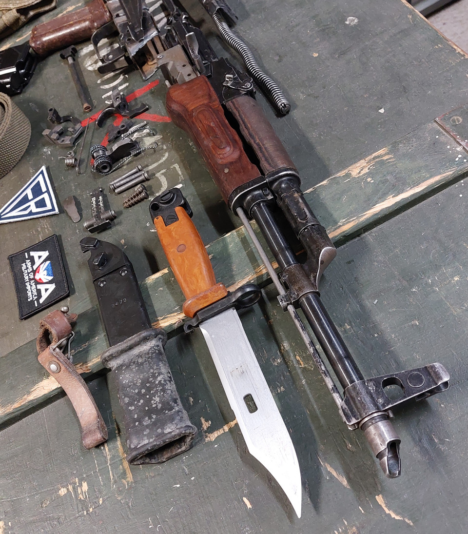 Polish Radom Military Collectors Package - Circle 11 AKM Parts Kit ...