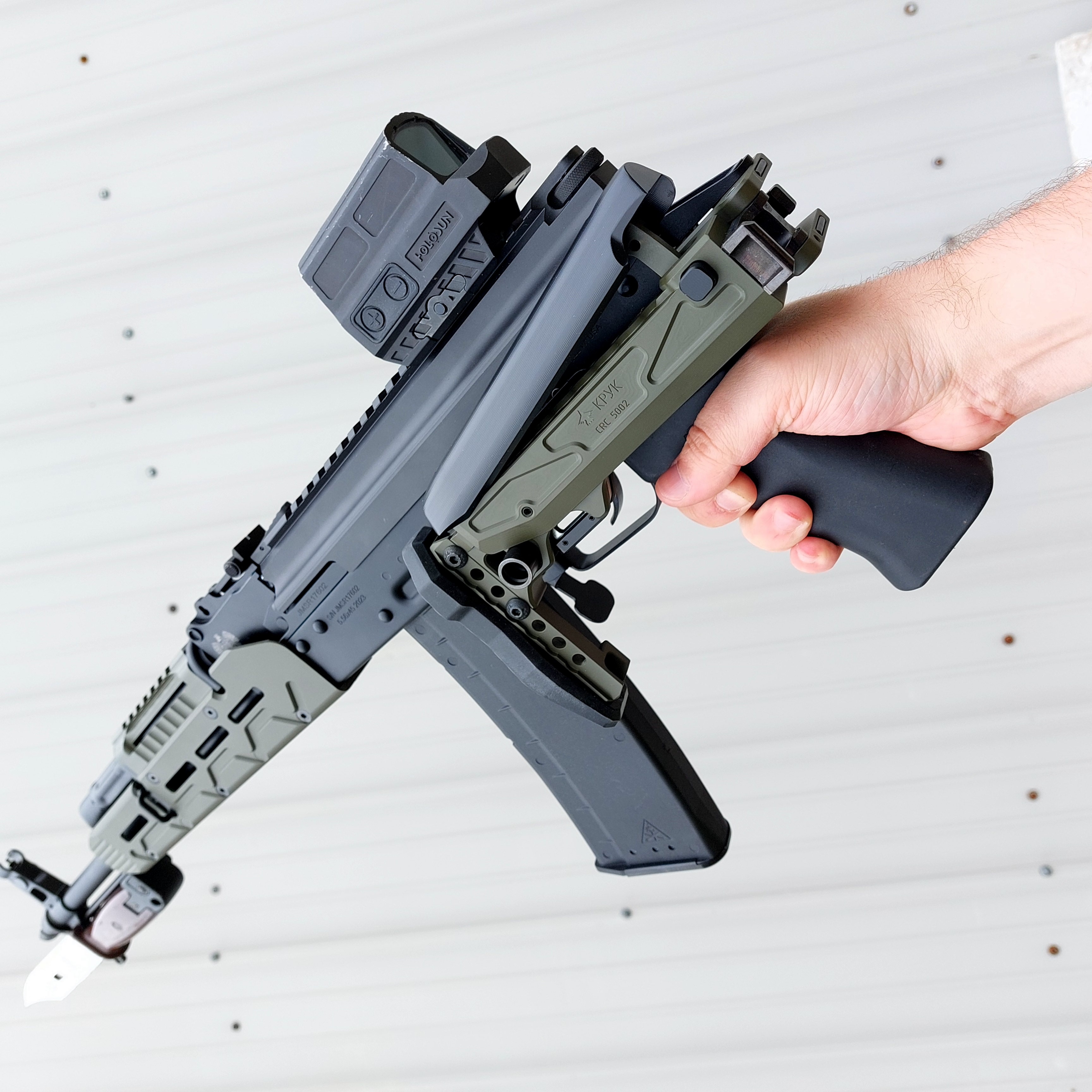 ME Ukraine - Top cover with Picatinny rail for Saiga/AK-47/AK-74/AKM ...