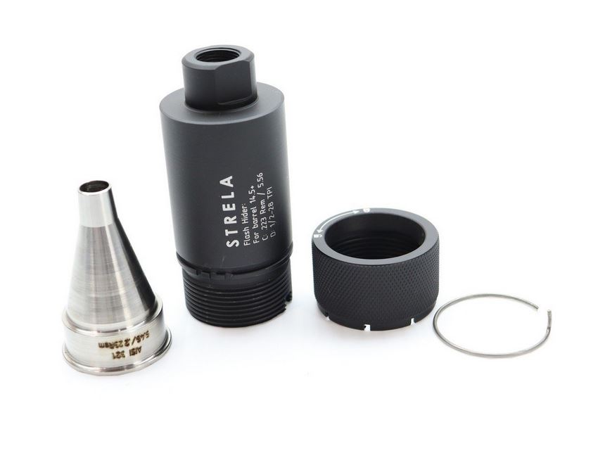 1/2-28TPI .223 Flash Suppressor By Strela GEN 2. Cerakote - Arms of America