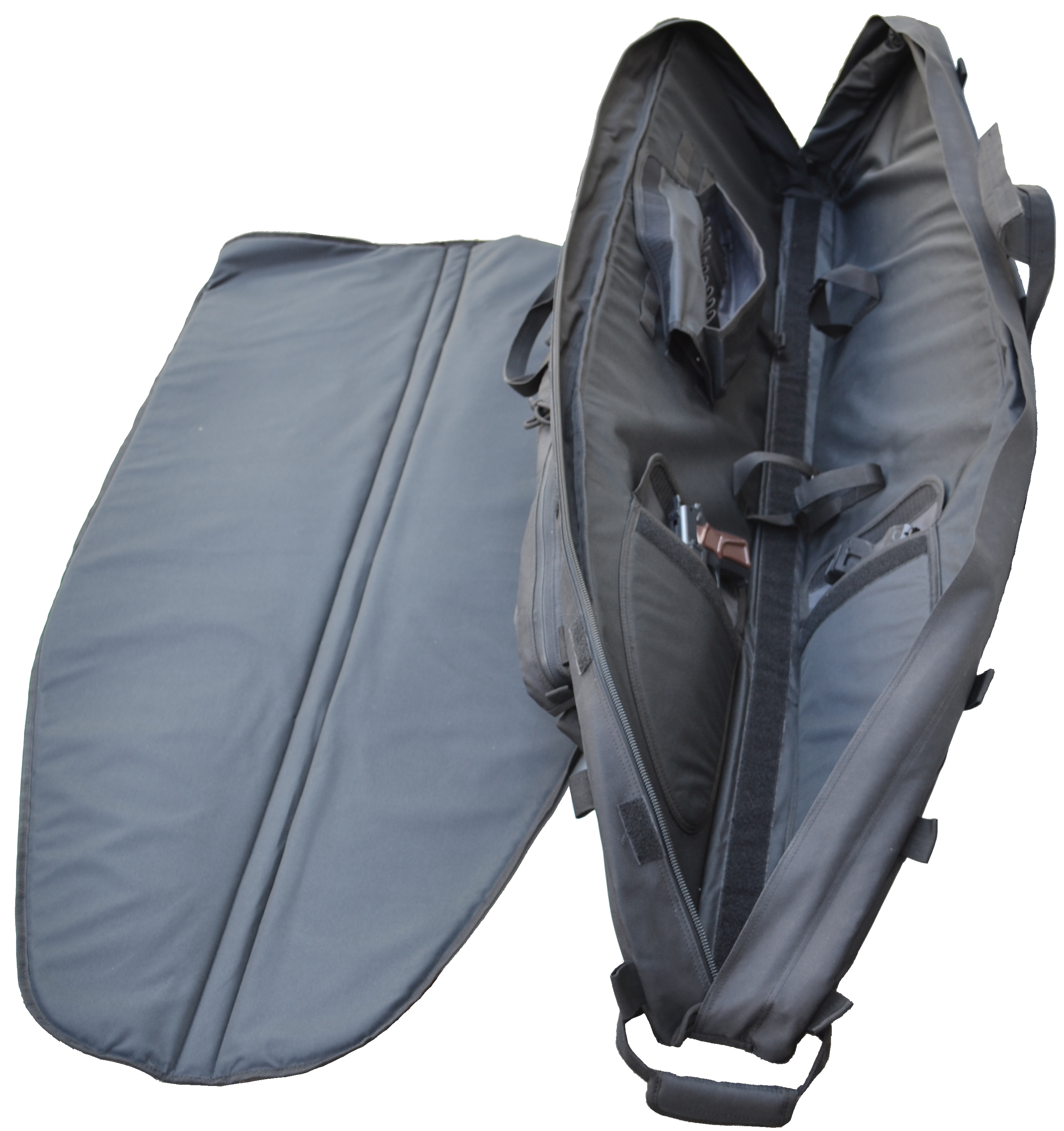 Explorer Drag Bag YKK Zipper with Shooting Mat to Hold 3 Rifle and 2 ...