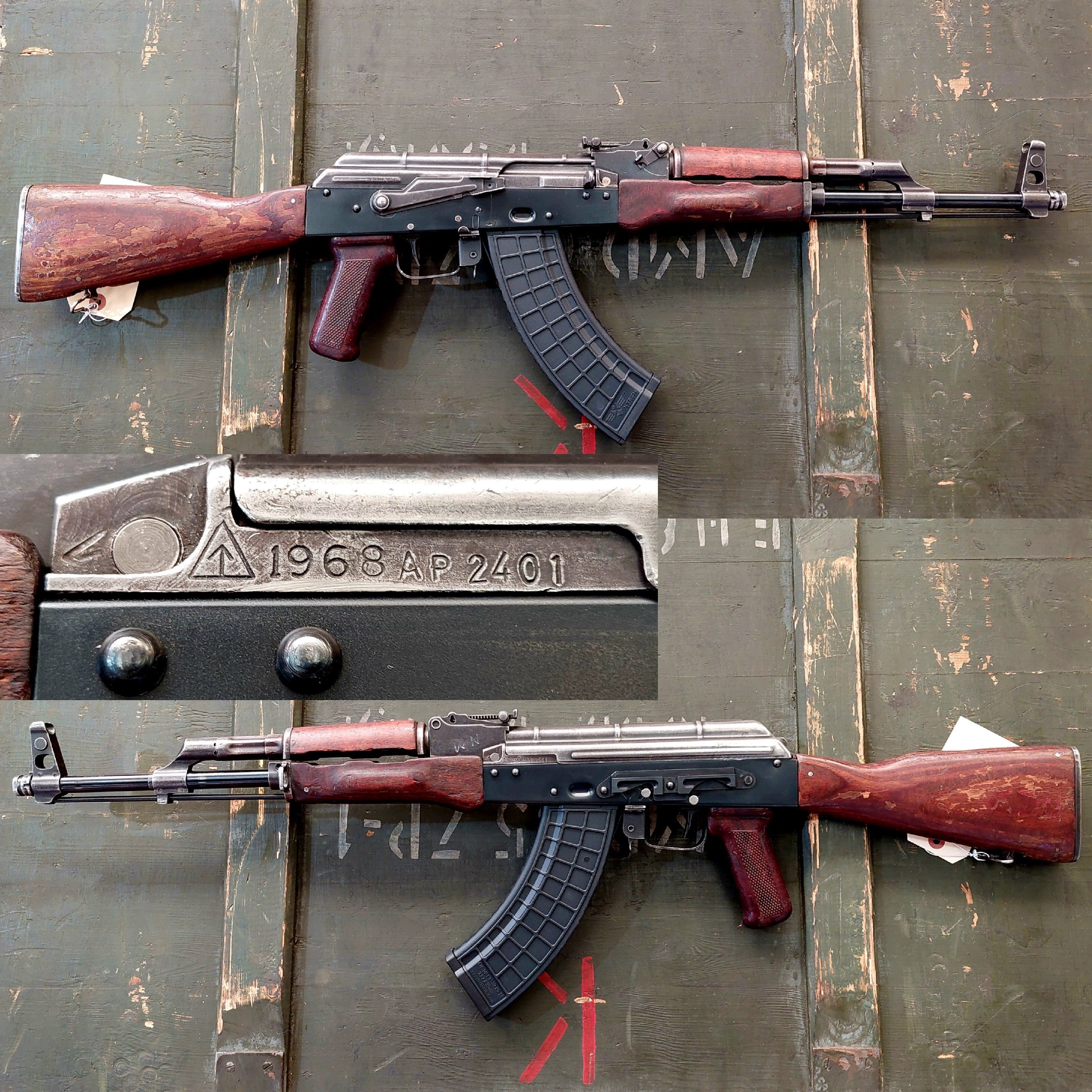Romanian Md. 63 AKM Battlefield Rifle - RD w/ CHF Chrome Barrel