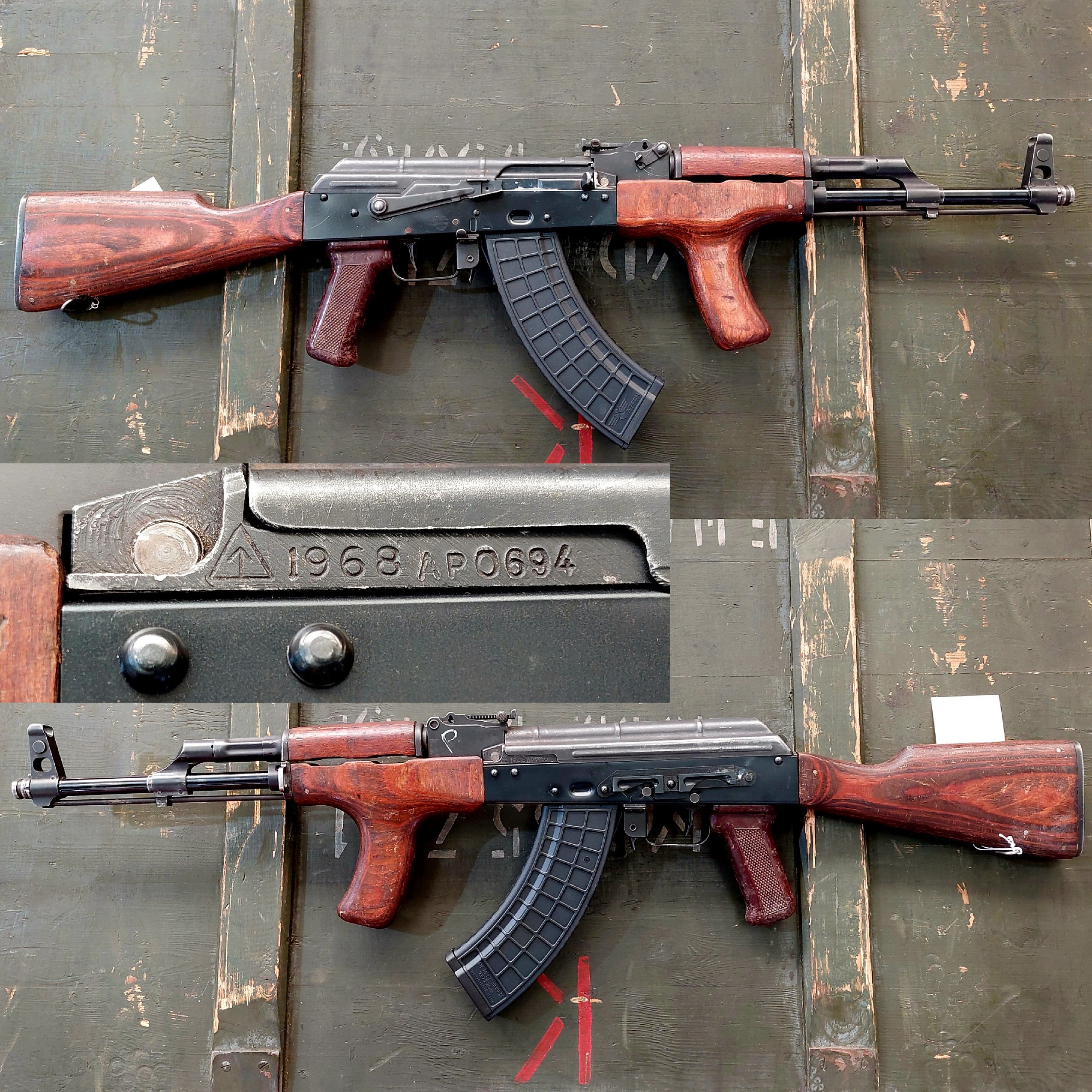 Romanian Md. 63 AKM Battlefield Rifle - RD w/ CHF Chrome Barrel
