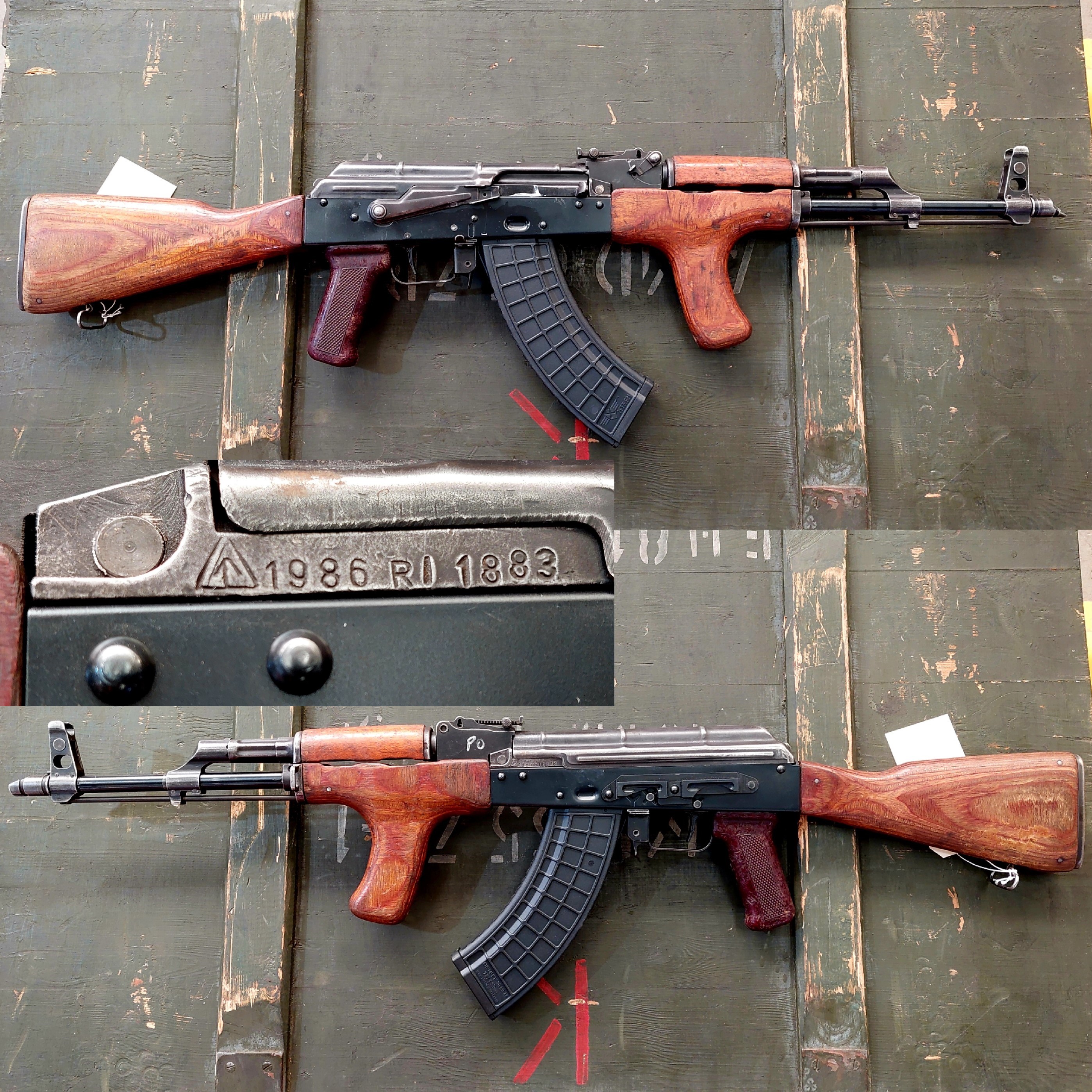 Romanian Md. 63 AKM Battlefield Rifle - RD w/ CHF Chrome Barrel