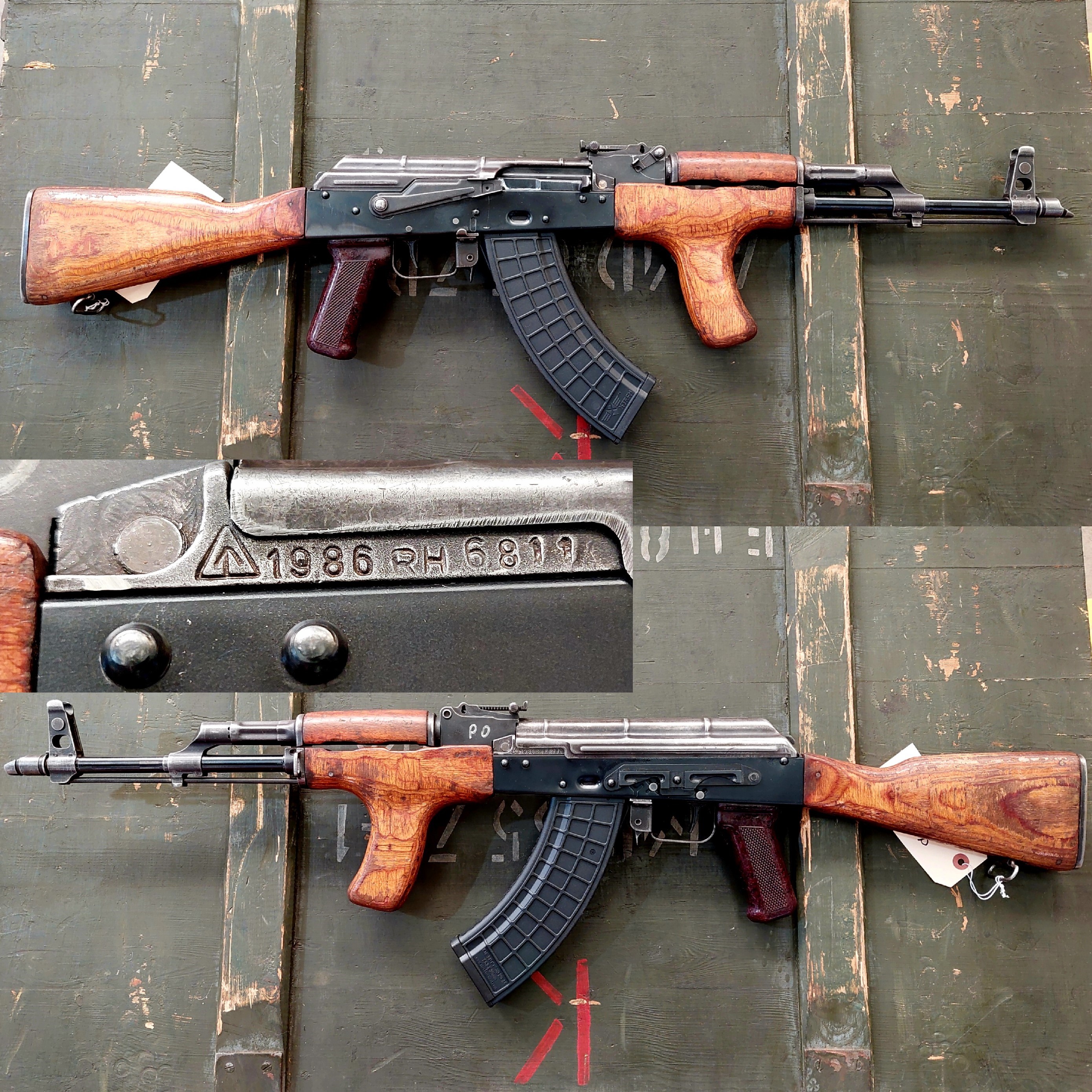 Romanian Md. 63 AKM Battlefield Rifle - RD w/ CHF Chrome Barrel