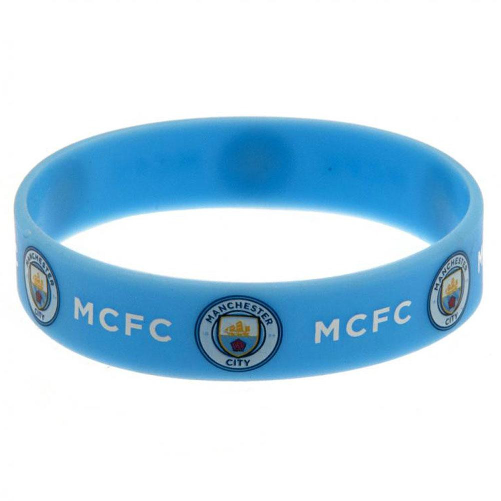 Man City Rubber Wristband