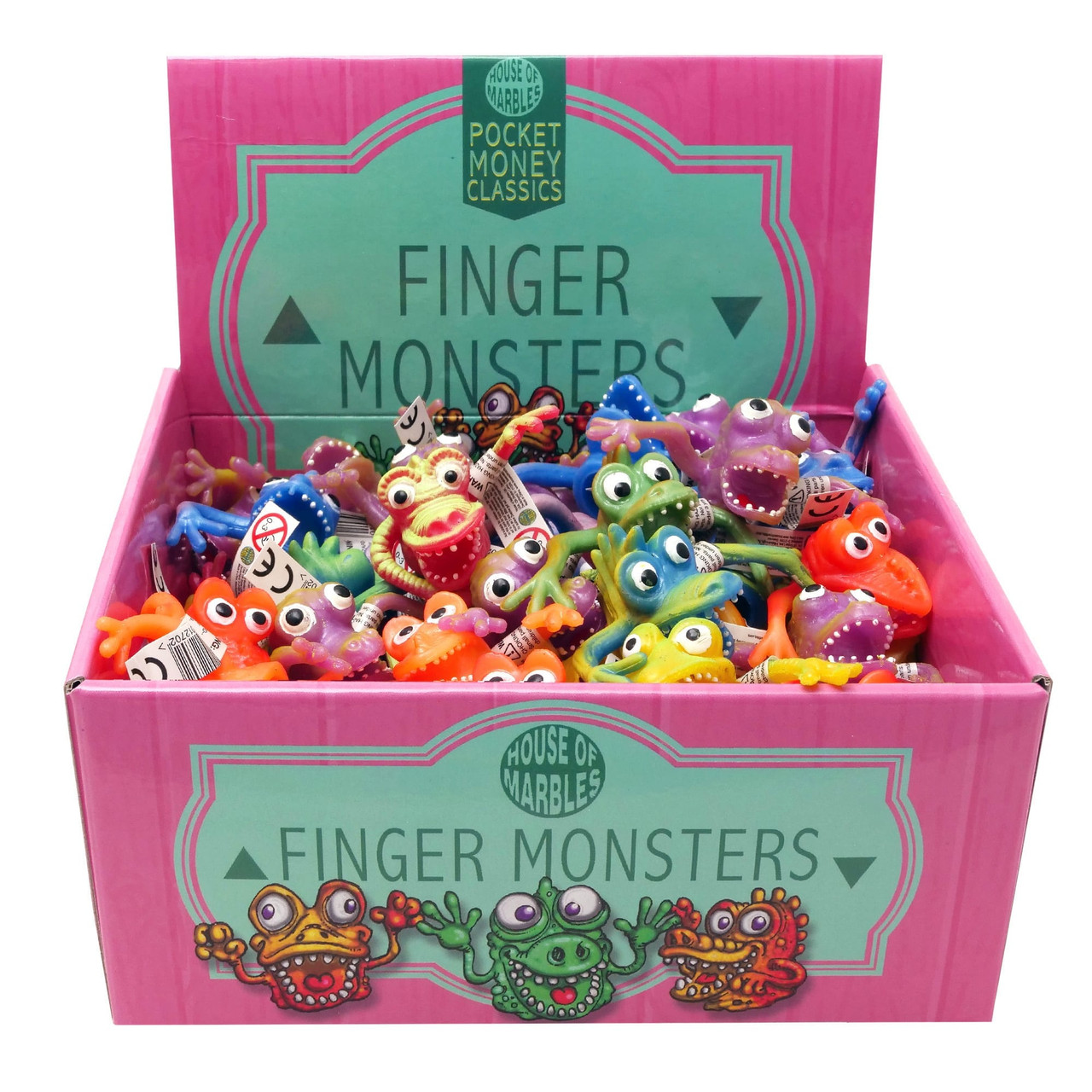 Finger Monsters Assorted