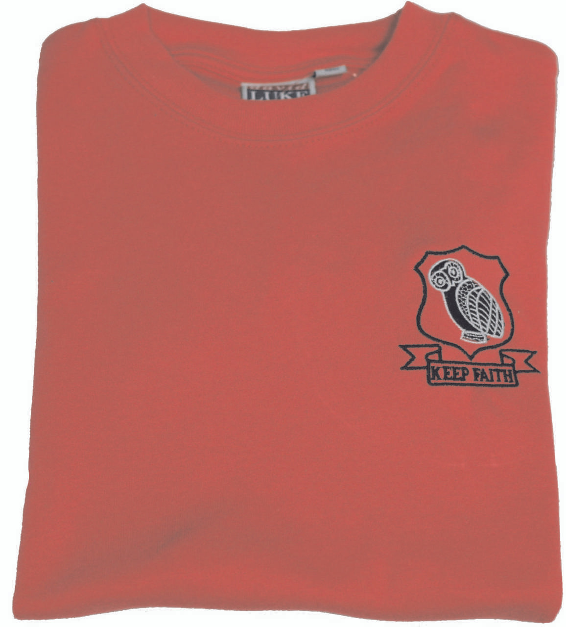 The White T-Shirt With Red Trim
