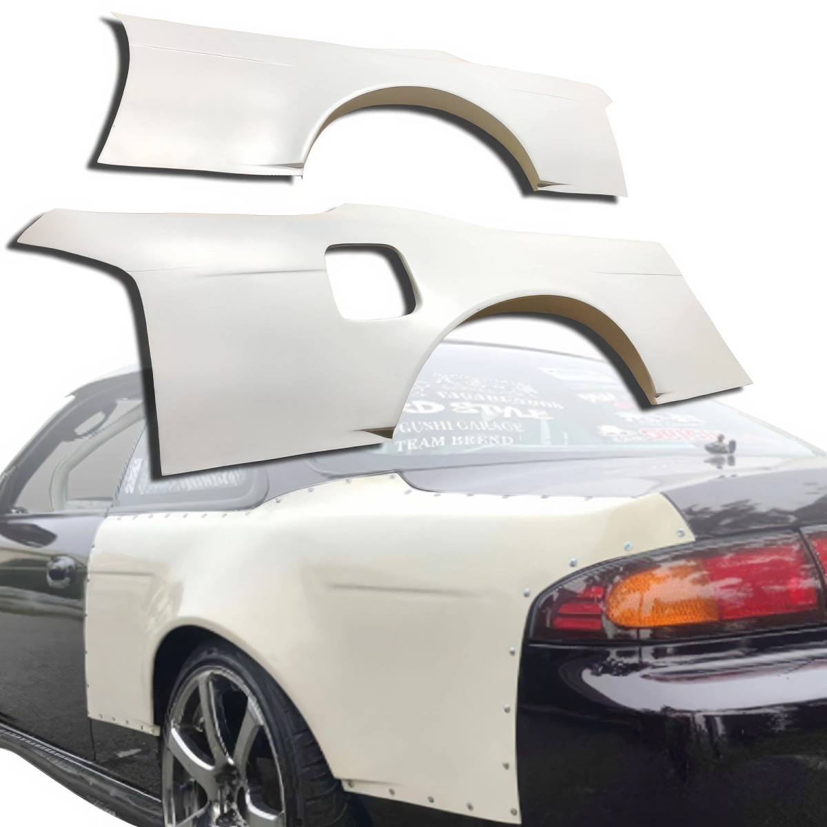 FRP ORI t3 55mm Fenders (rear) > Nissan 240SX (S14) 95-98 | ModeloDrive ...