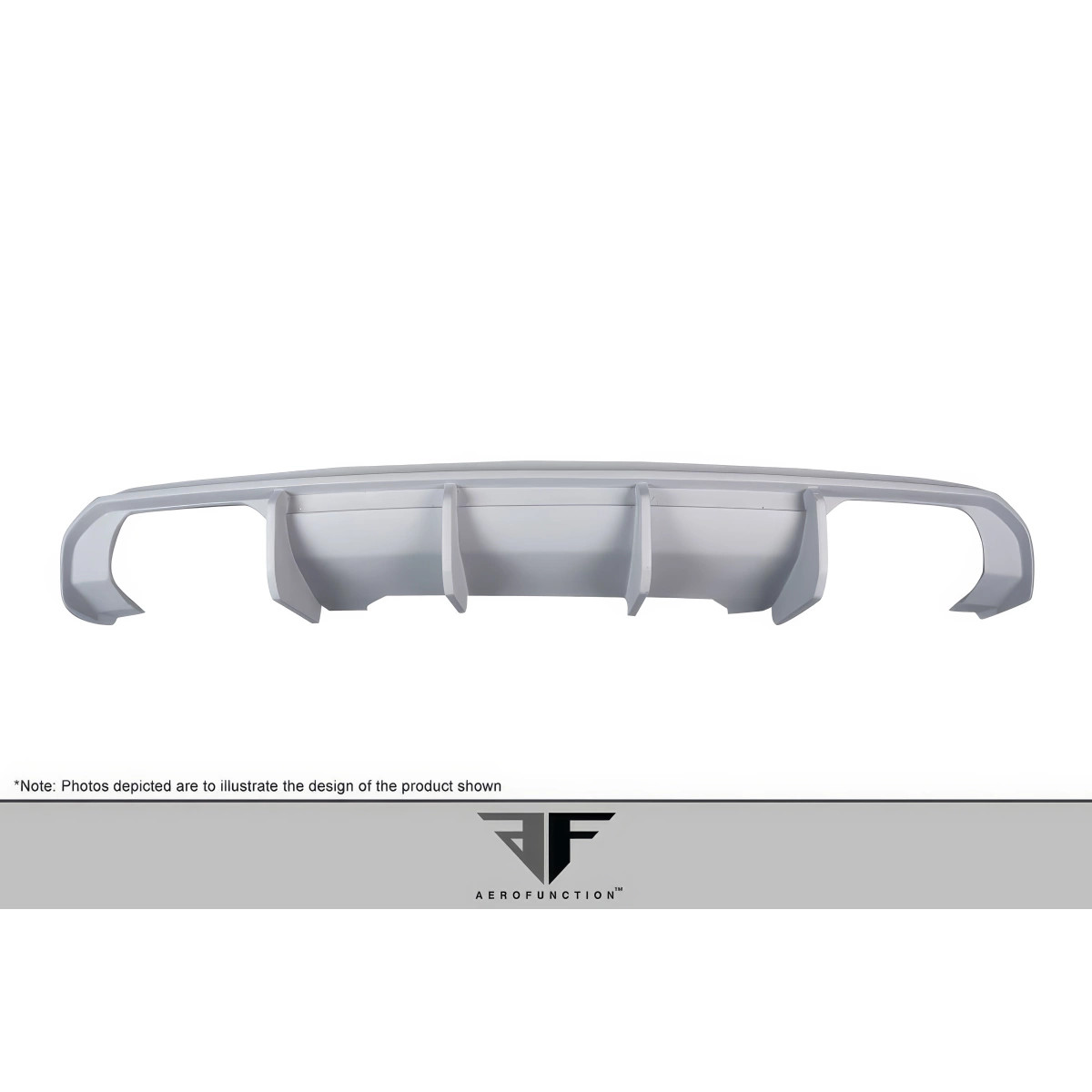 2014-2018 BMW X5 F15 AF-2 Rear Diffuser (GFK) - 1 Piece