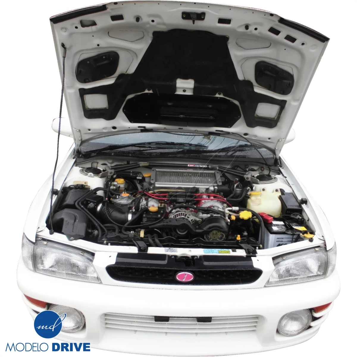 ModeloDrive FRP STi V4 Front Bumper > Subaru Impreza (GC8) 1993-2001