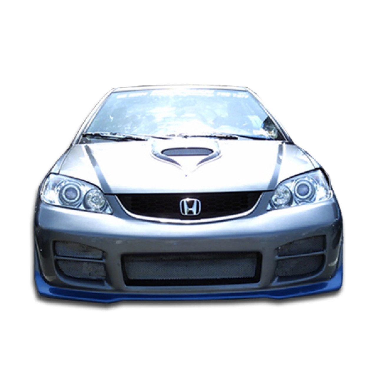 2004 2005 Honda Civic Duraflex R34 Front Bumper 1 Piece