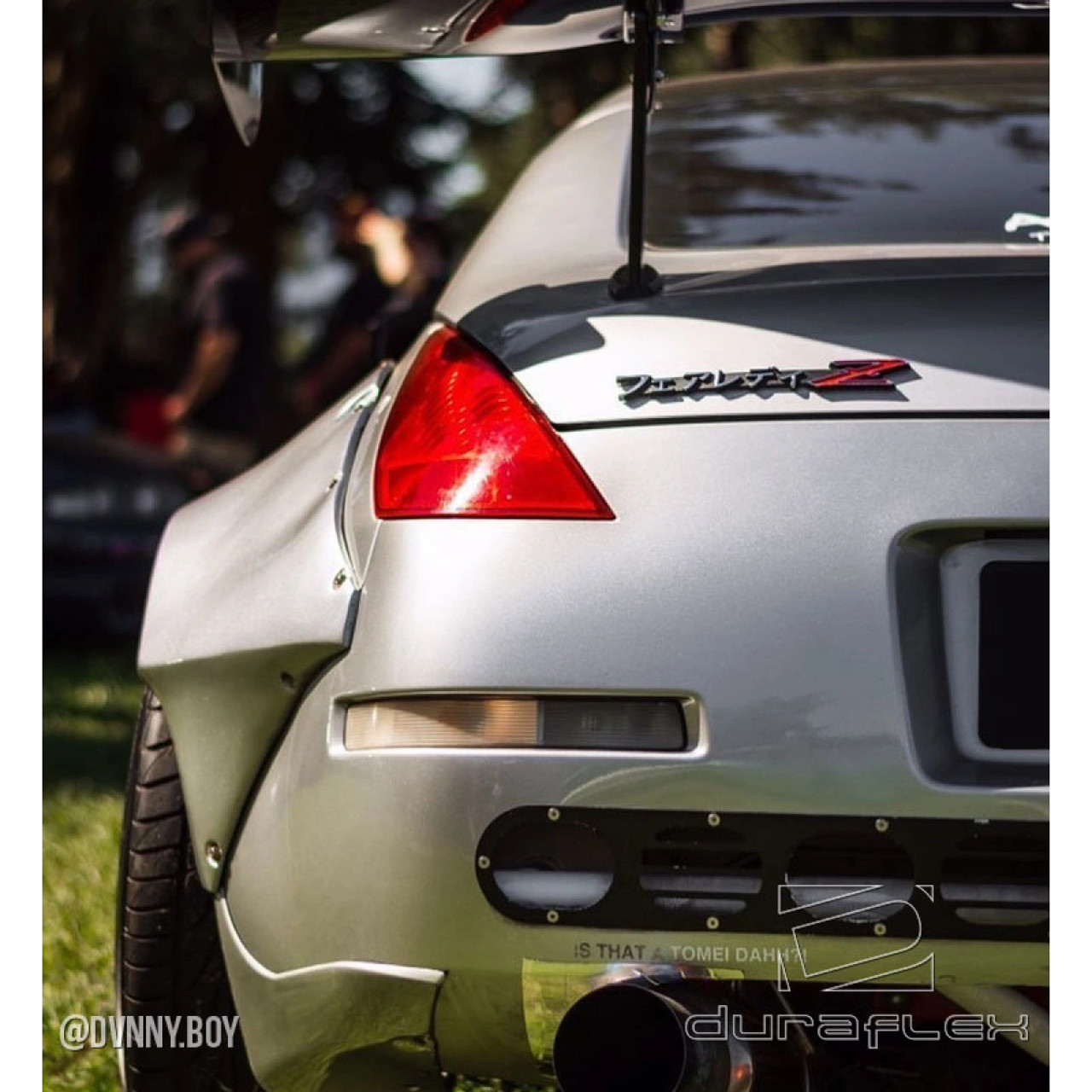 350z rear fender flares store
