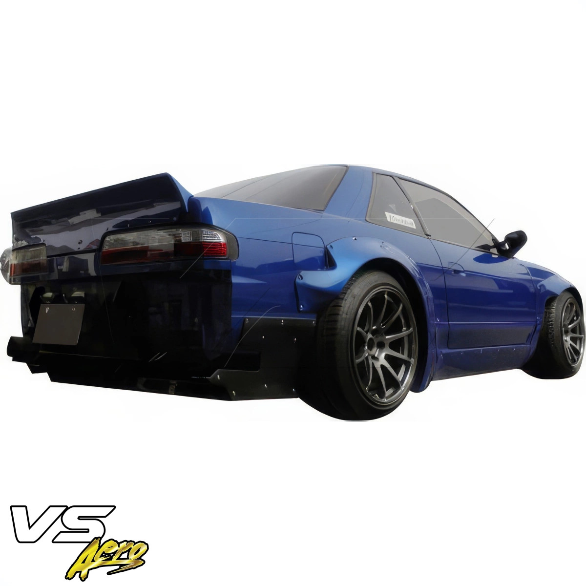 VSaero Plastic TKYO v2 Diffuser for Nissan Silvia (S13) 1989-1994 > 2dr ...