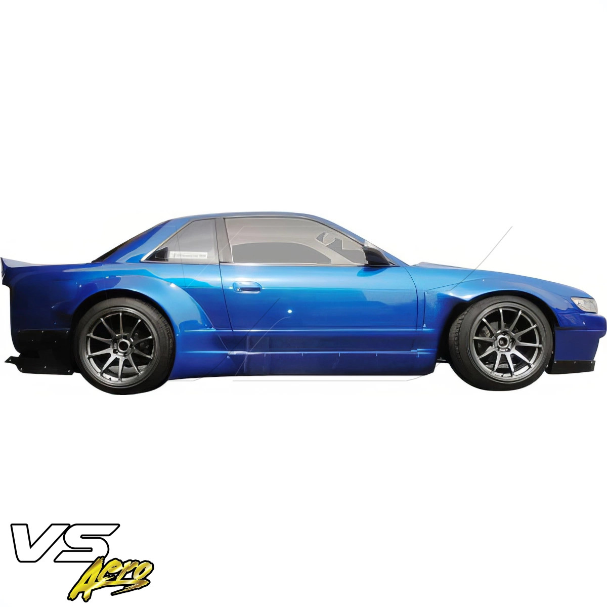 VSaero Plastic TKYO v2 Diffuser for Nissan Silvia S13 1989-1994 > 2dr Coupe