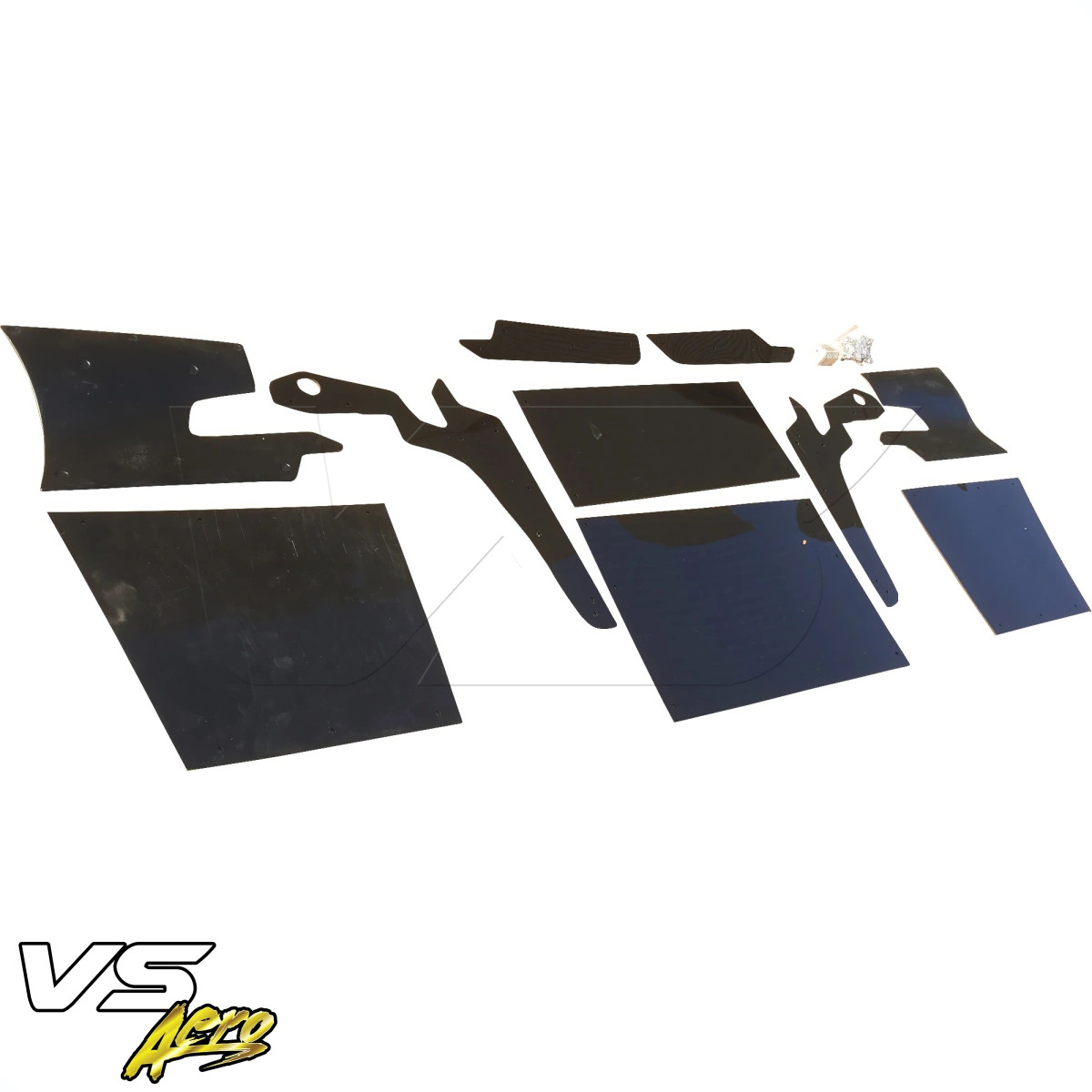 VSaero Plastic TKYO v2 Diffuser for Nissan Silvia S13 1989-1994 > 2dr Coupe