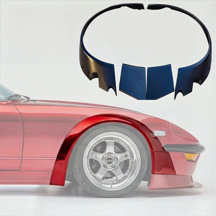 VSaero FRP TKYO Wide Body Kit w Wing for Datsun 280ZX (S130) 1979-1983 ...