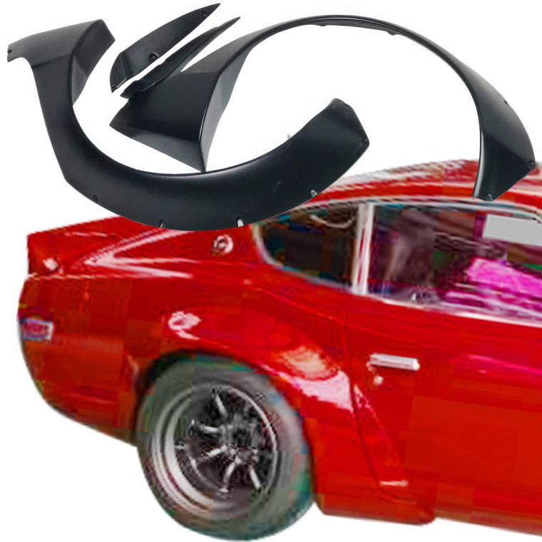 FRP TKYO Wide Body Fender Flares (rear) 4pc 100mm > Datsun 240Z (S30 ...