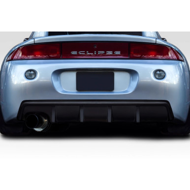 1997-1999 Mitsubishi Eclipse Duraflex Cartwercs Rear Diffuser - 1 Piece