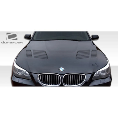 04-10 BMW 5 Series E60 4DR GTR Look Hood | Duraflex | ed_107181